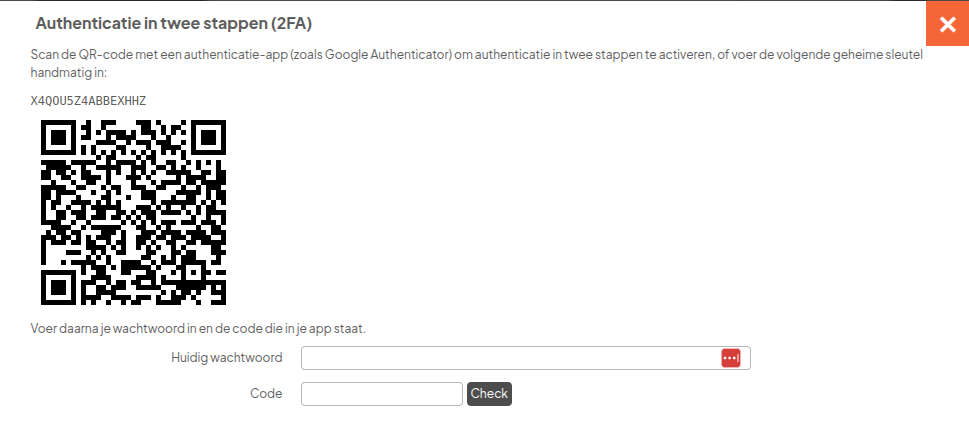 Tweefactorauthenticatie (2FA)